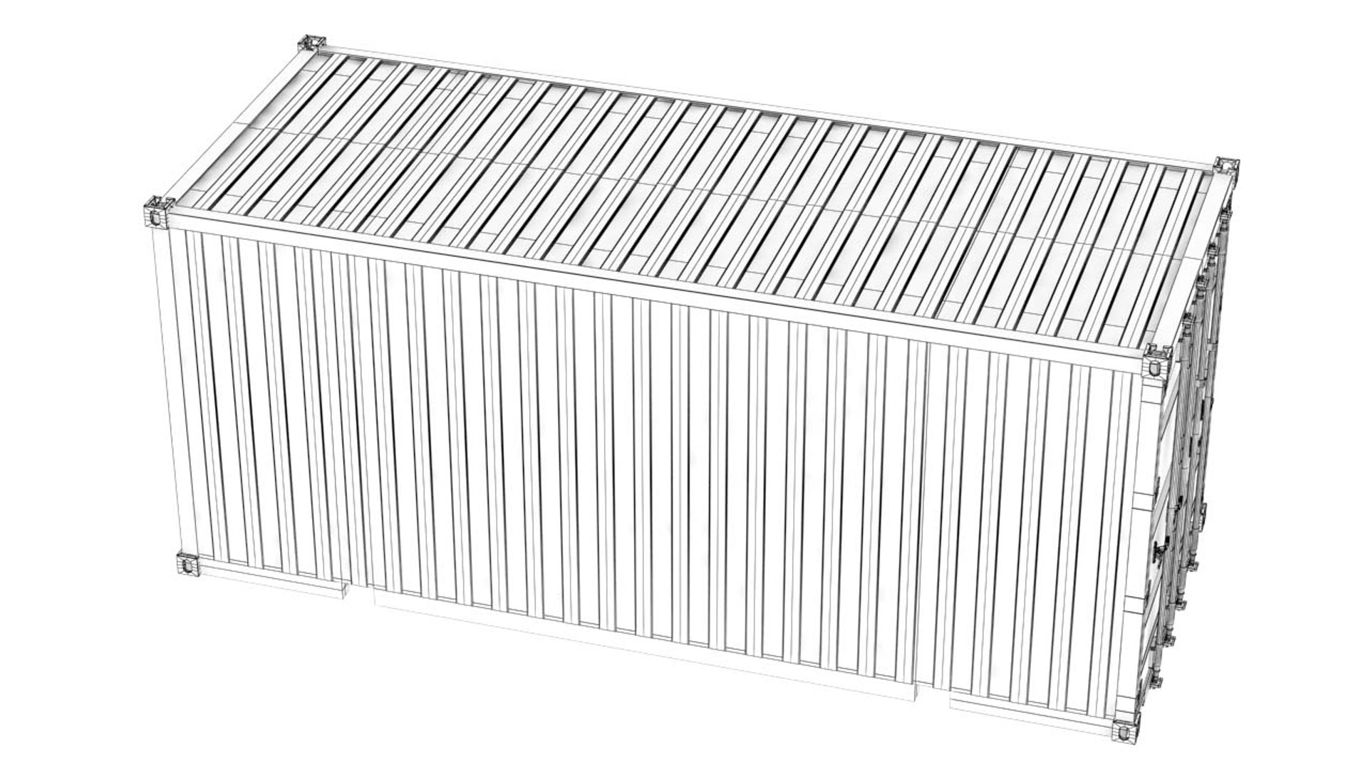 3D conteiner - TurboSquid 1693713