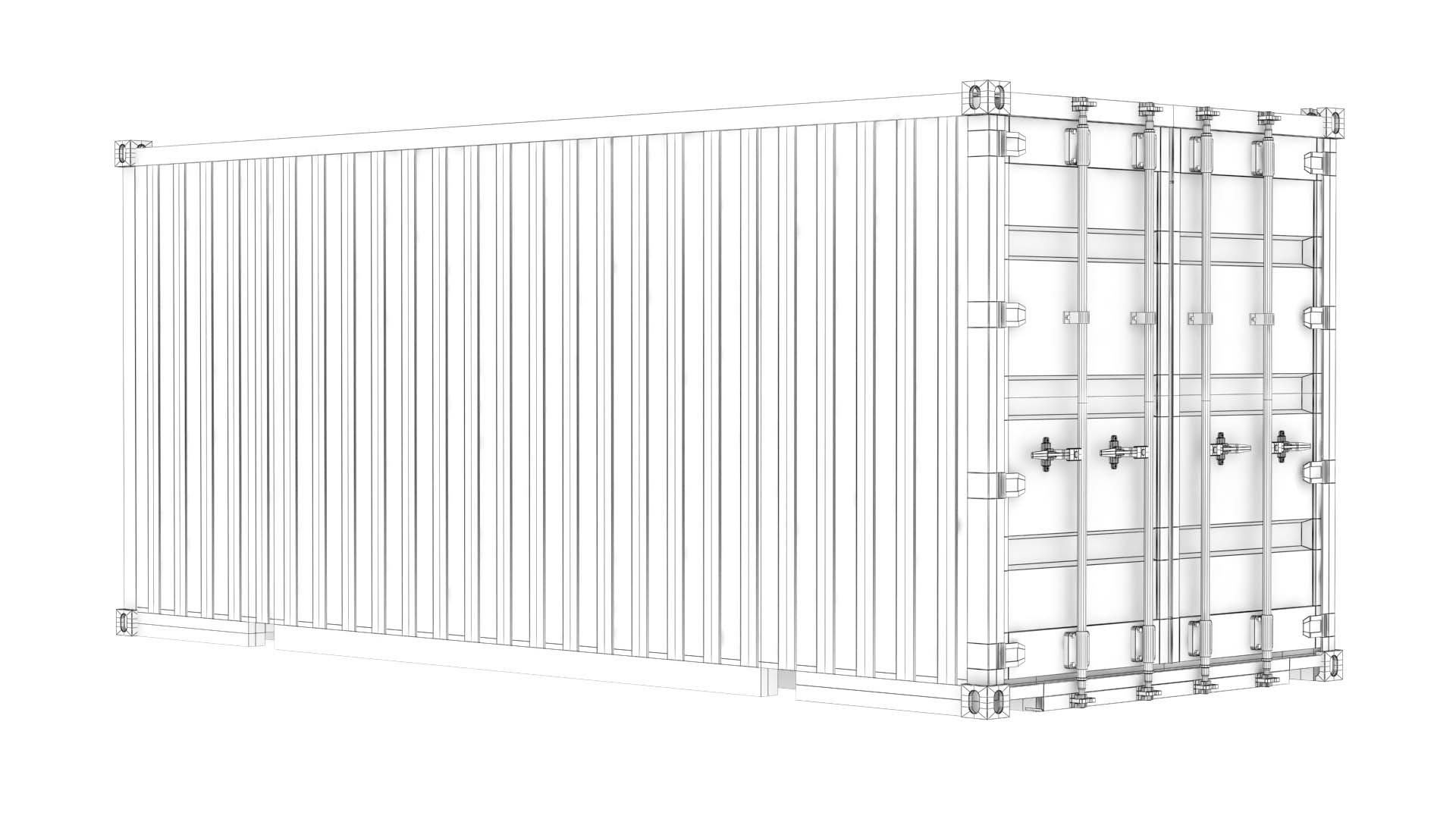 3D conteiner - TurboSquid 1693713