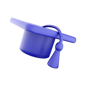 Download 3D Graduation Cap Blender Models - TurboSquid