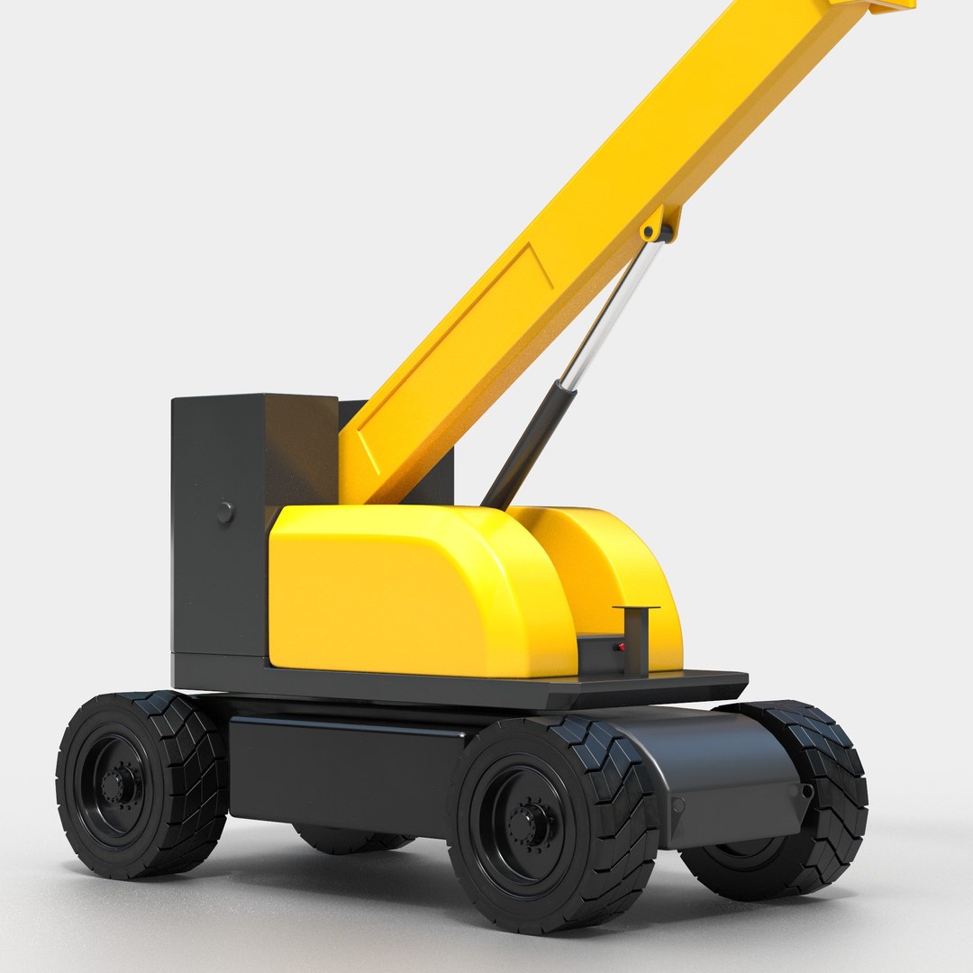 3D Telescoping Platform Boom Lift - TurboSquid 2424057