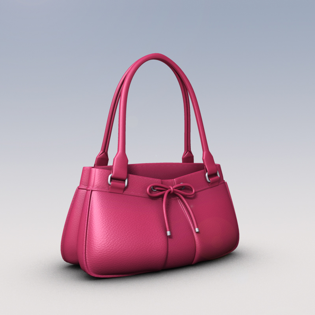 Ladies Hand Bag 3d Model