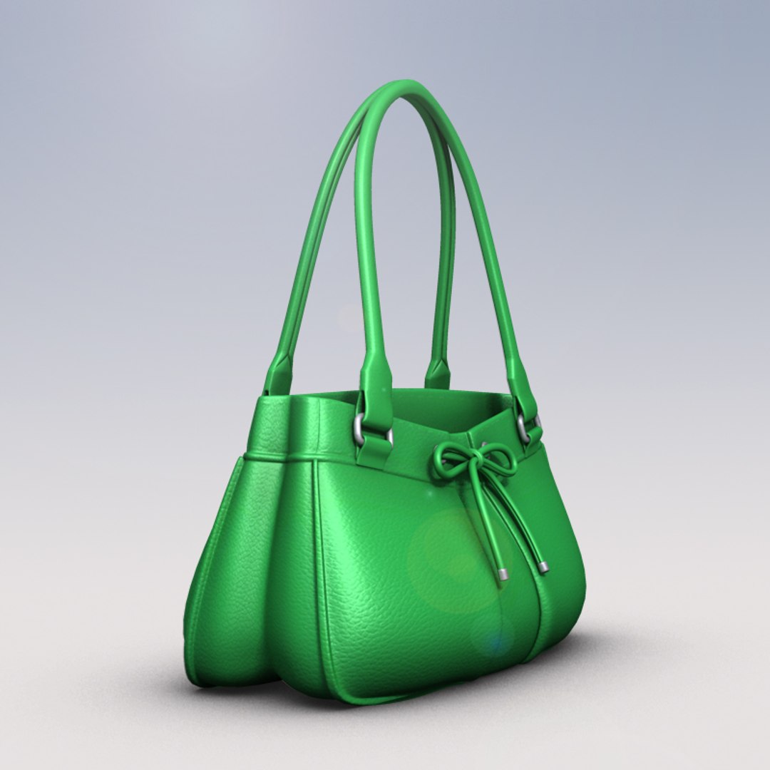 Ladies Hand Bag 3d Model