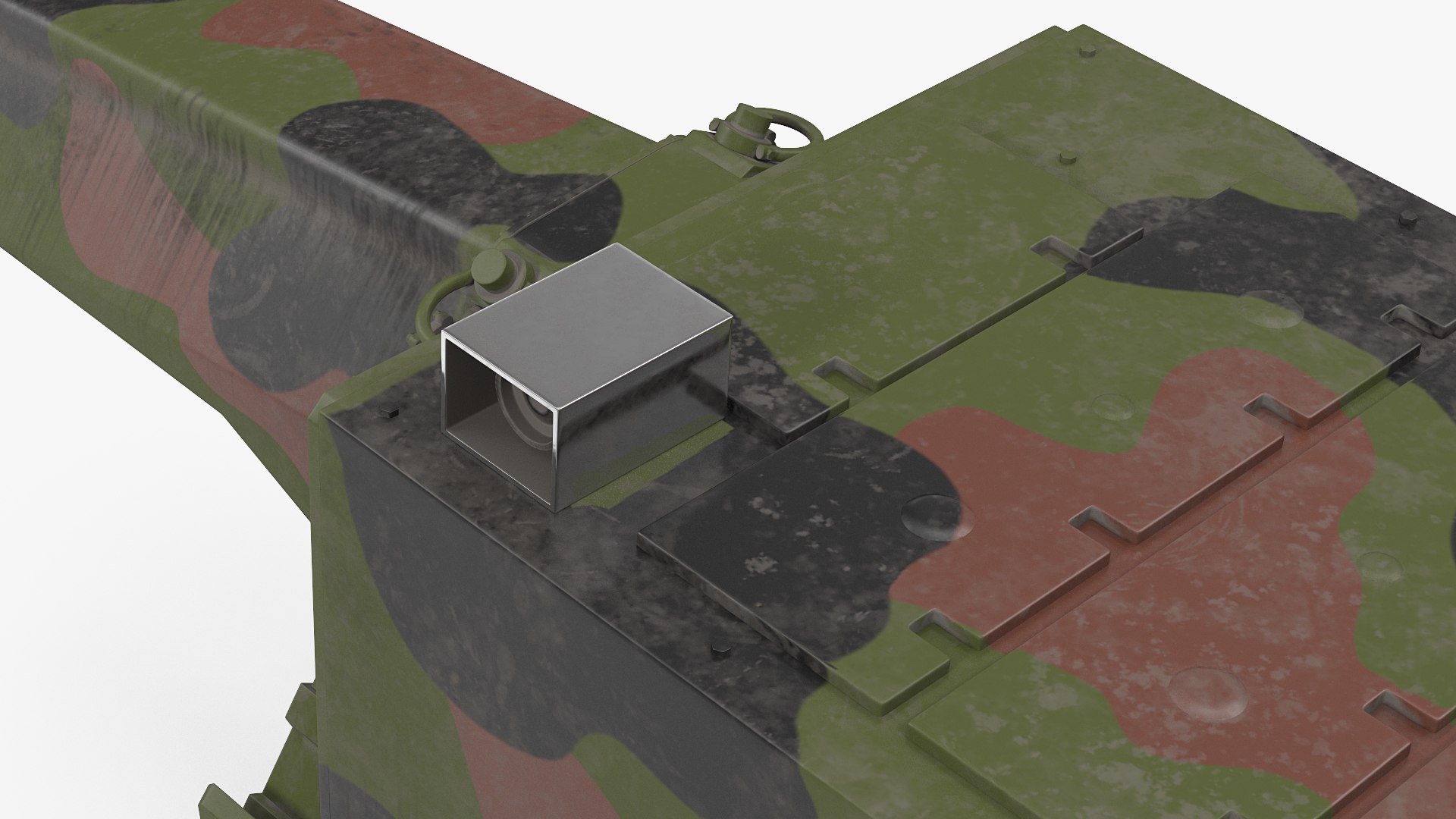 3D camouflage tpy2 radar rigged - TurboSquid 1618458
