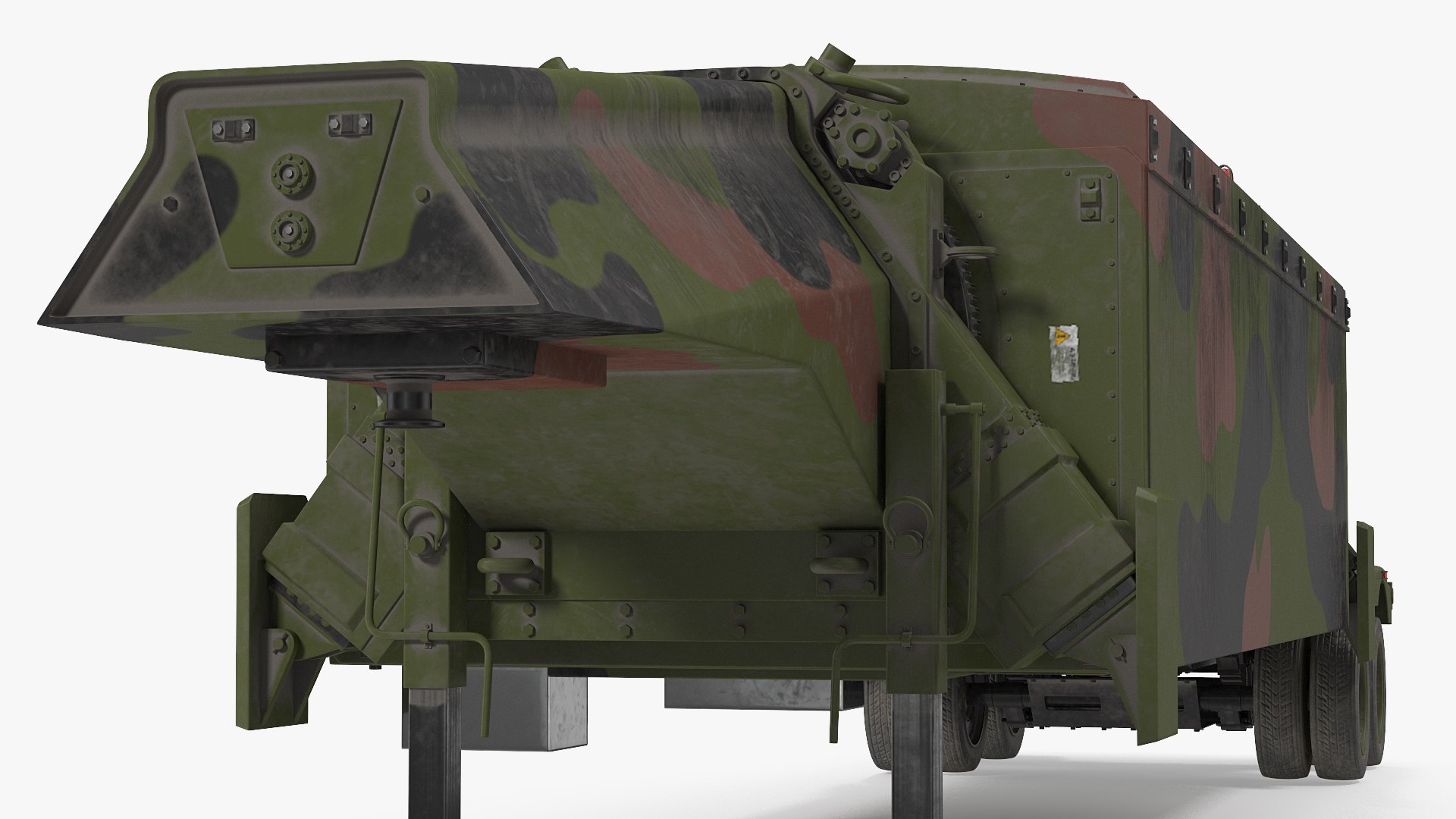 3D camouflage tpy2 radar rigged - TurboSquid 1618458