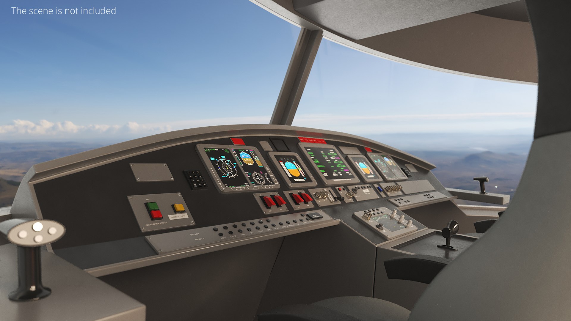 3D Modern Hybrid Blimp Transport White With Interior - TurboSquid 2472174