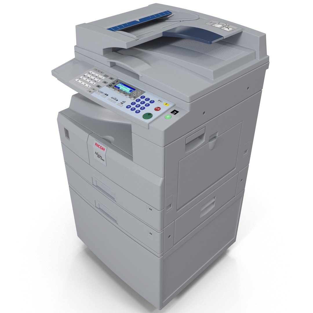 Autocad Specs Xerox Machine