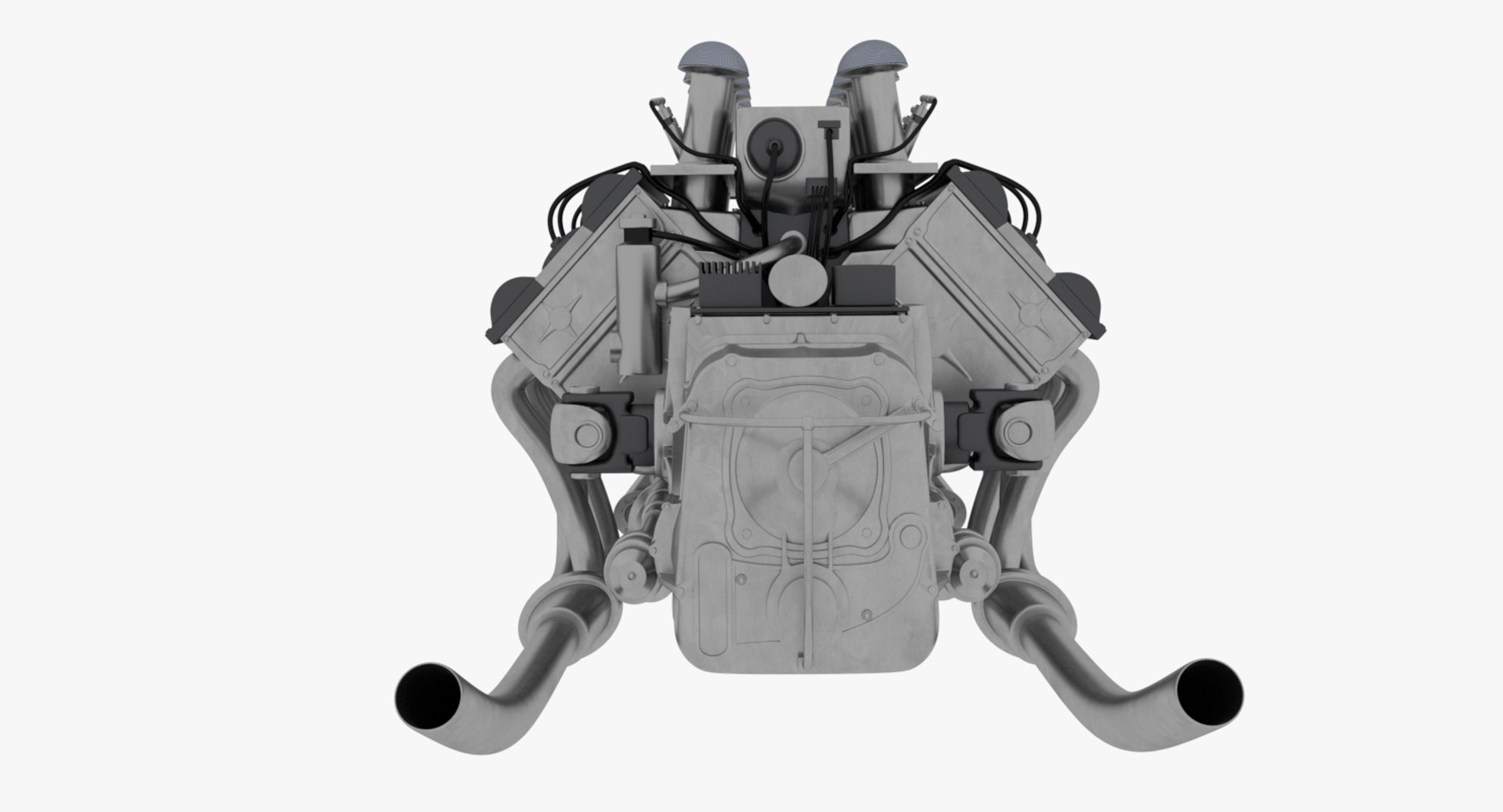 3D Model F1 Engine V8 - TurboSquid 1286520