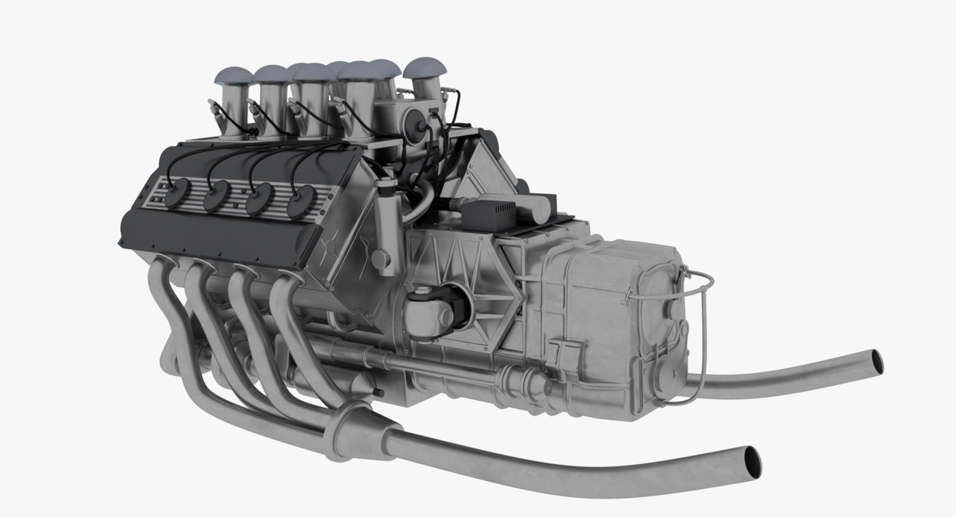 3D Model F1 Engine V8 - TurboSquid 1286520
