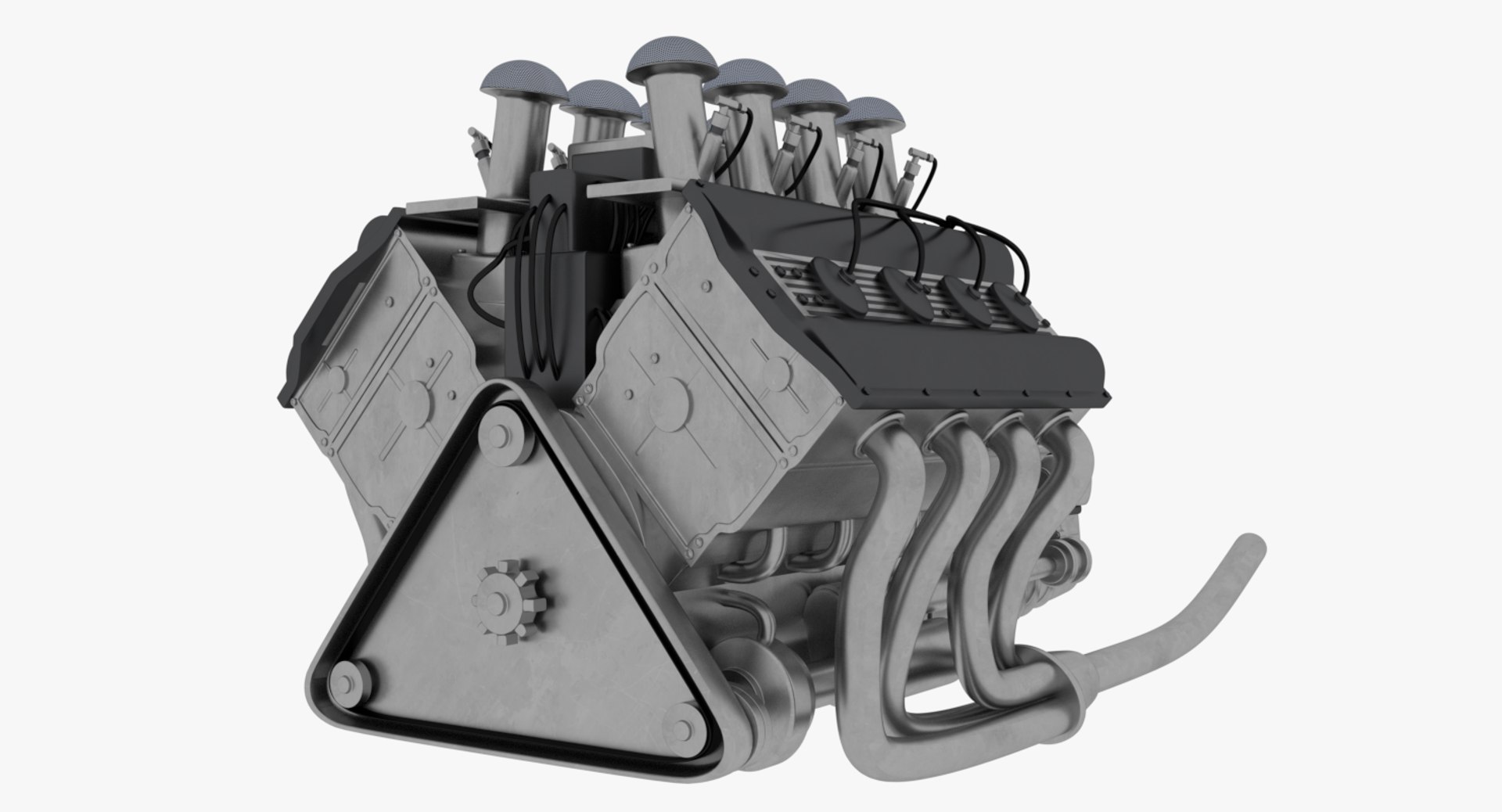 3D Model F1 Engine V8 - TurboSquid 1286520