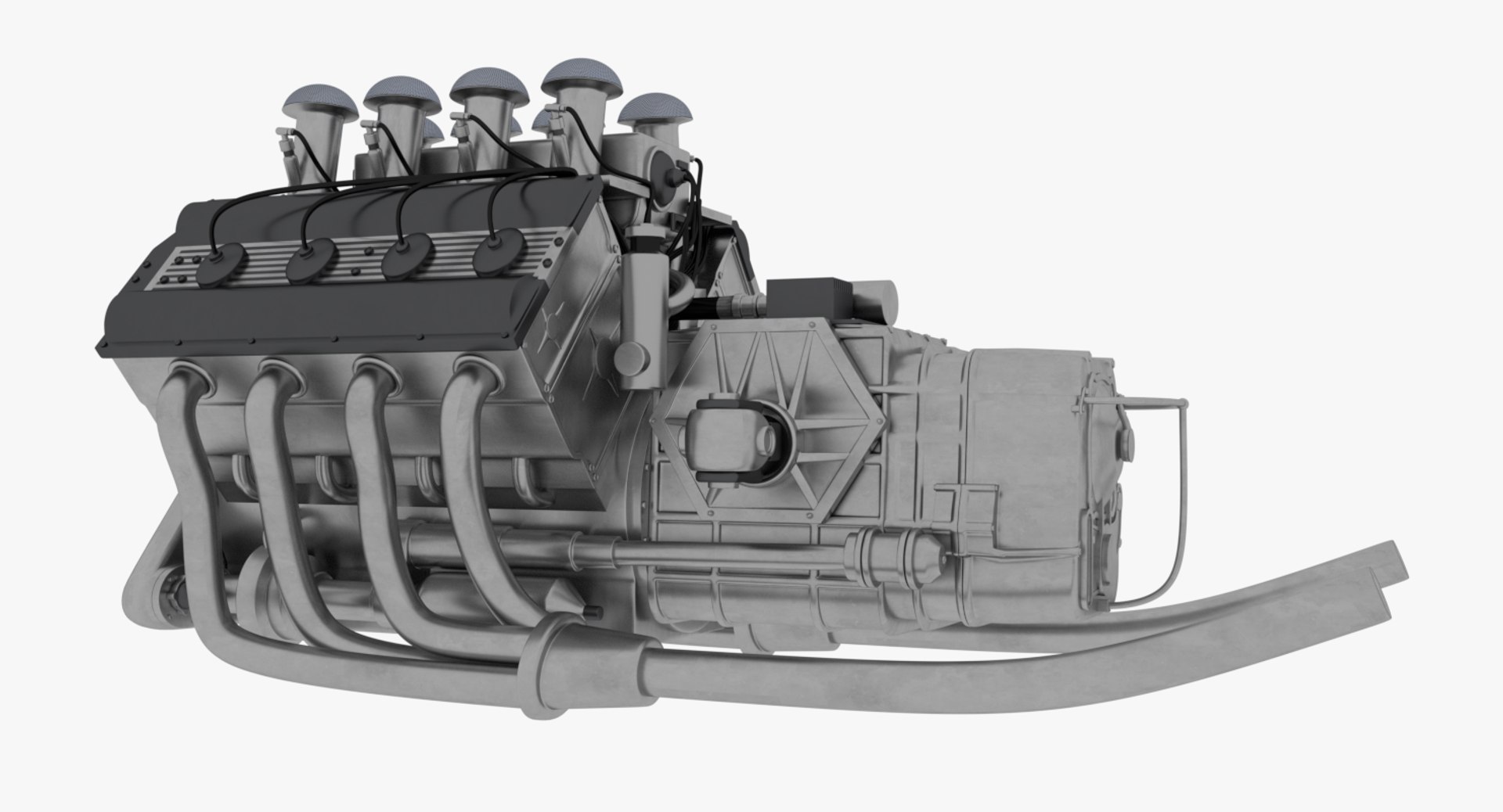 3D Model F1 Engine V8 - TurboSquid 1286520