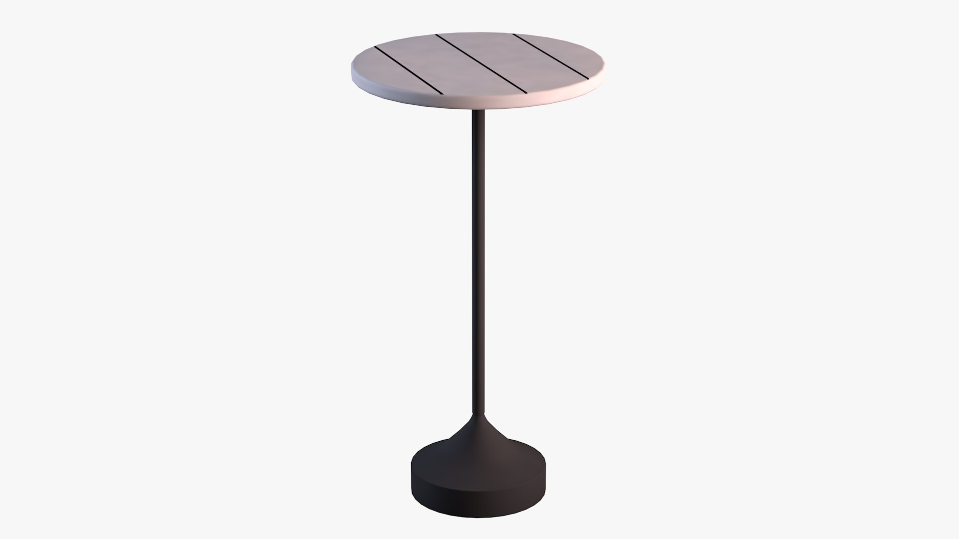 Tallboy Table 3D Model - TurboSquid 2061516