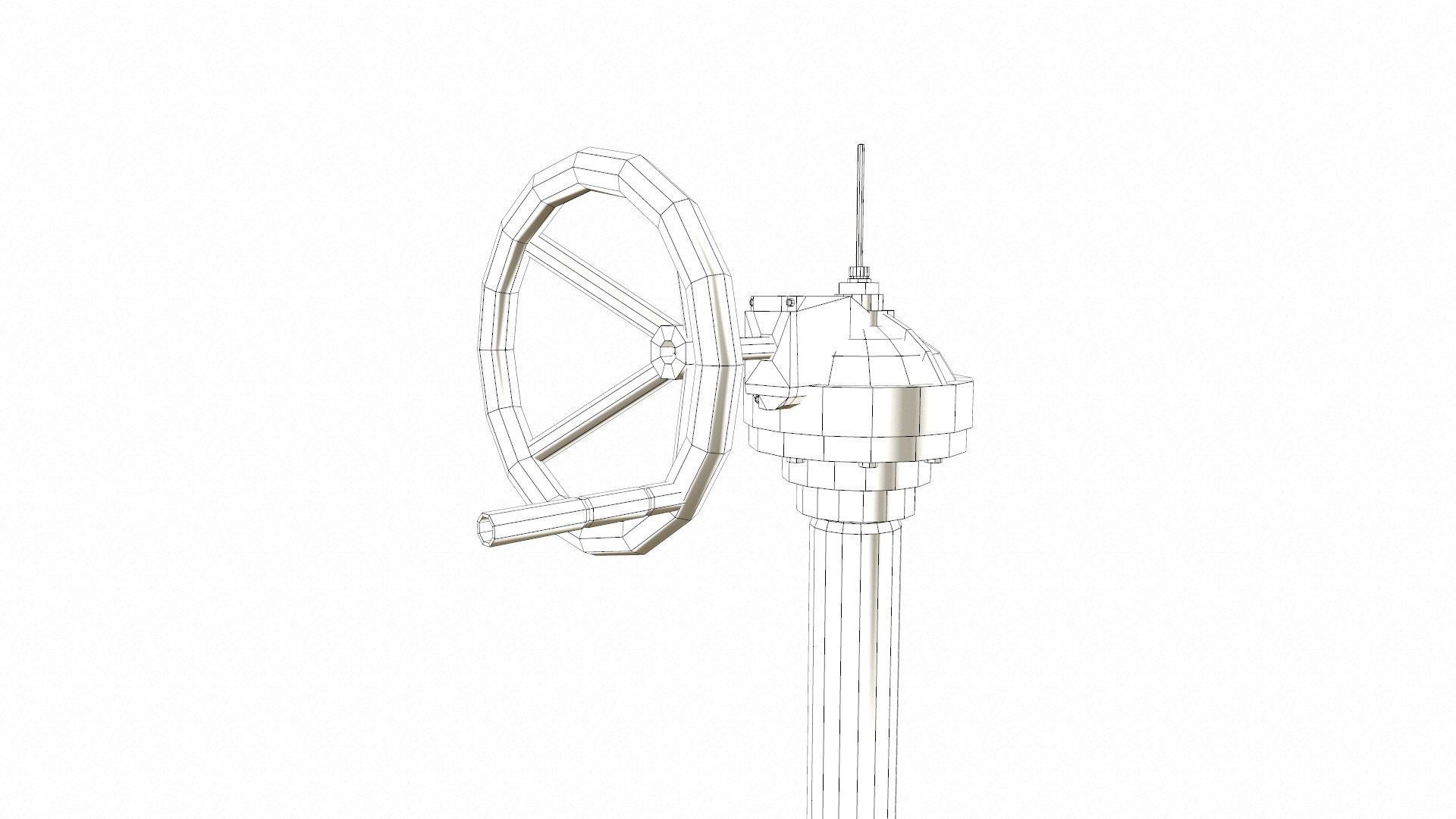 3D Manual Valve Extended - TurboSquid 2361501