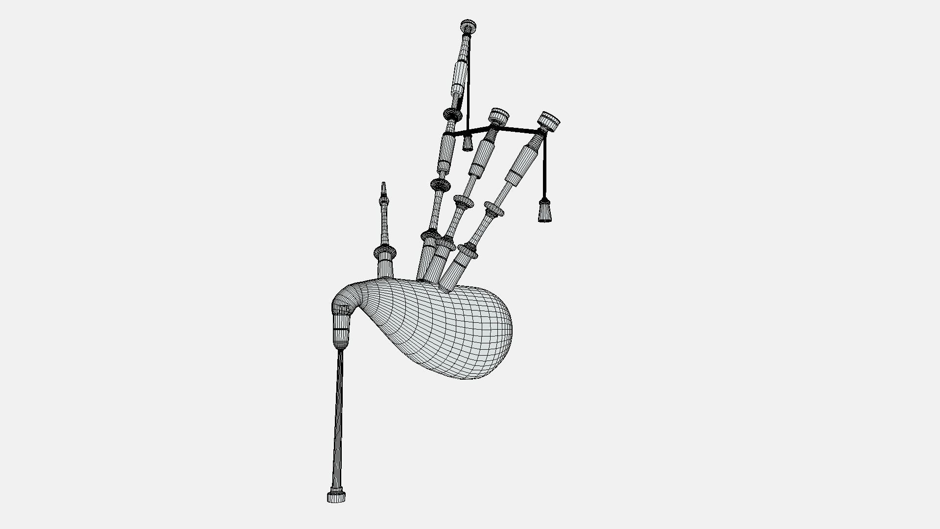 Bagpipes 3D Model - TurboSquid 2205071