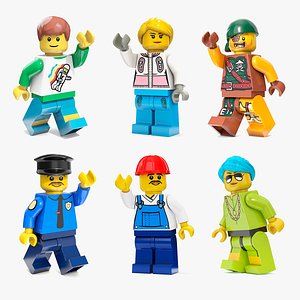 Rigged 3D Lego Models For Download | TurboSquid