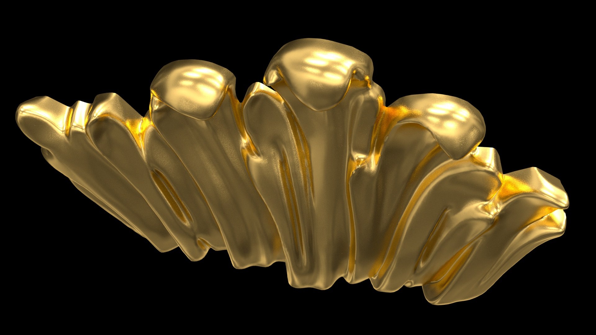 Plaster Decorative Bow DS356 3D Model - TurboSquid 2385003