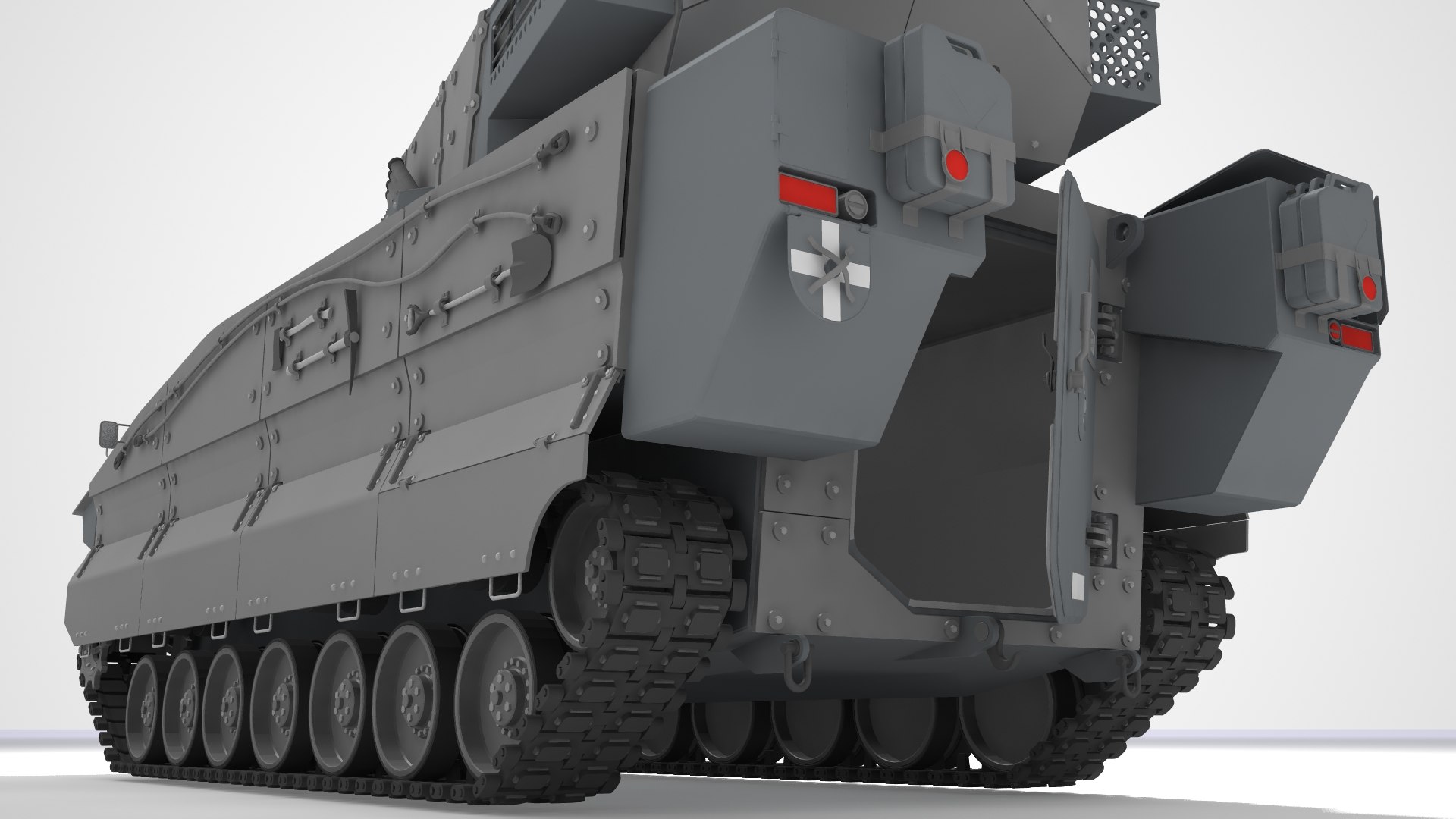 3D ASCOD Sabrah Light Tank Model - TurboSquid 2186942