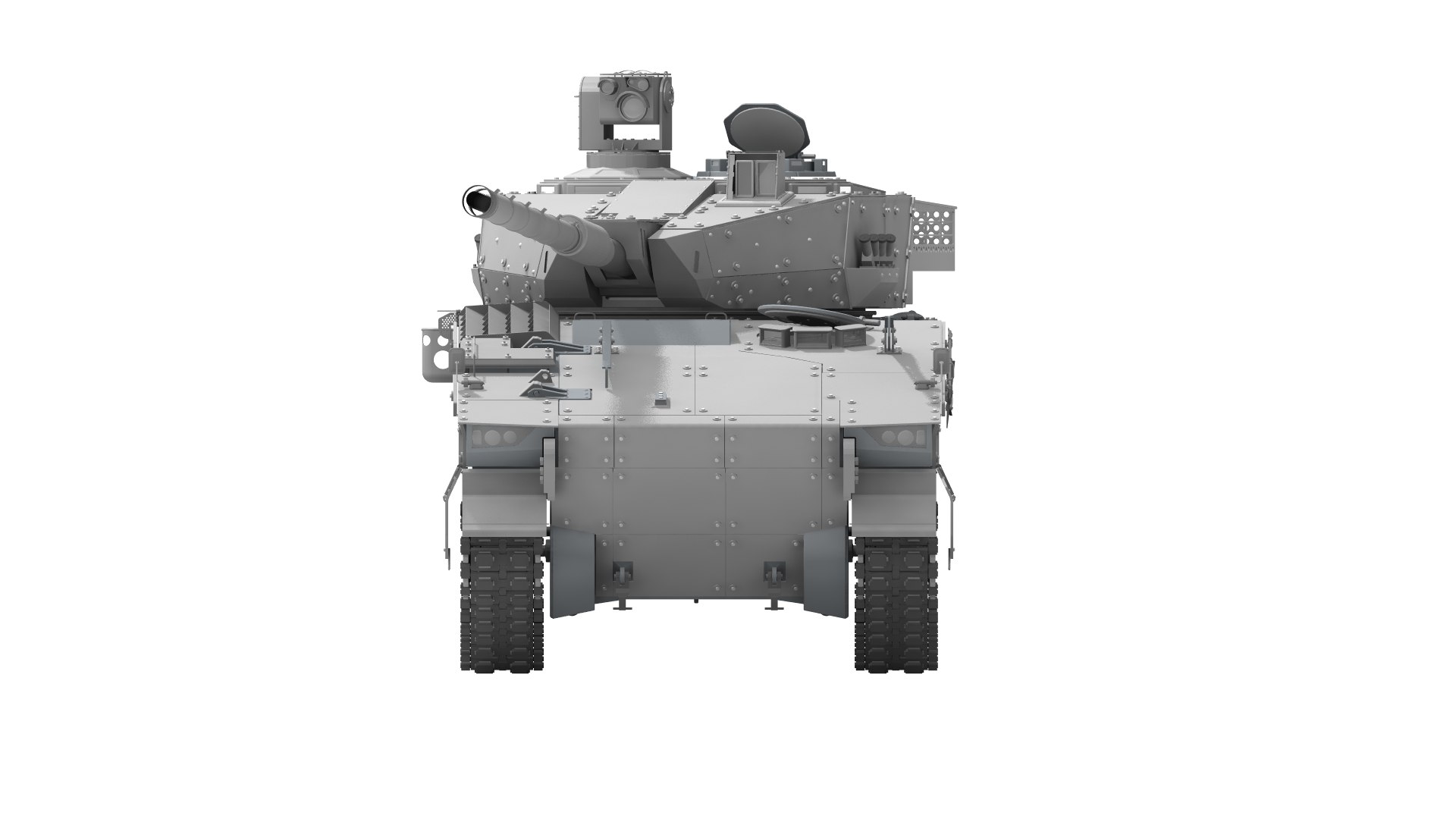 3D ASCOD Sabrah Light Tank Model - TurboSquid 2186942