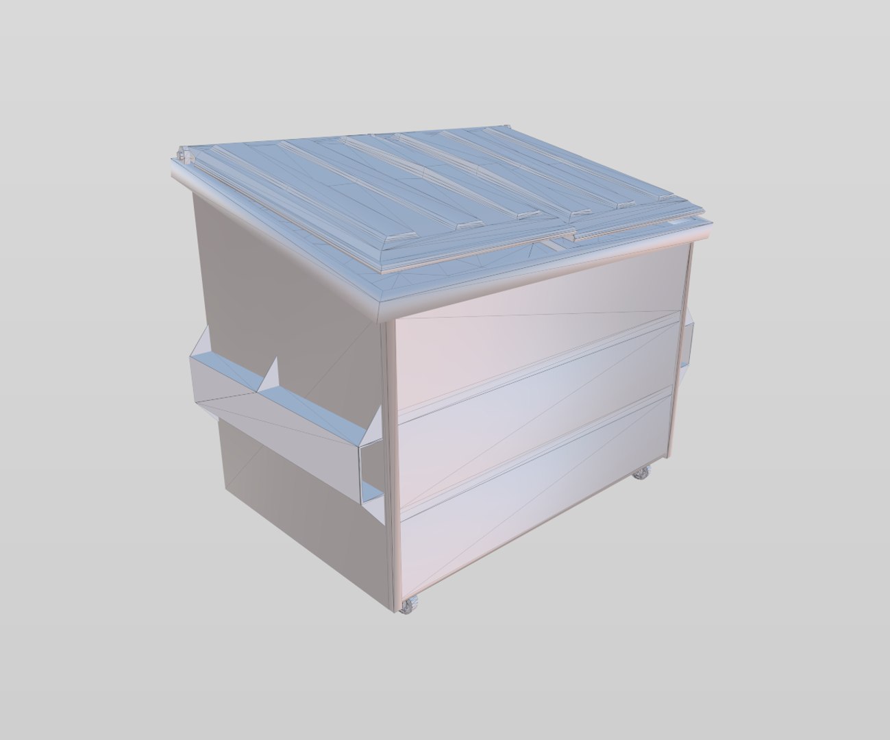 3D Realistic Dumpster - TurboSquid 1210990