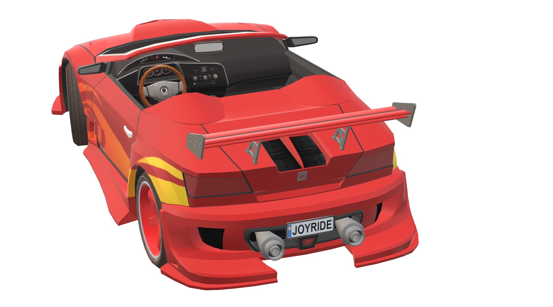 3D Shift Tuner Red - TurboSquid 1486834