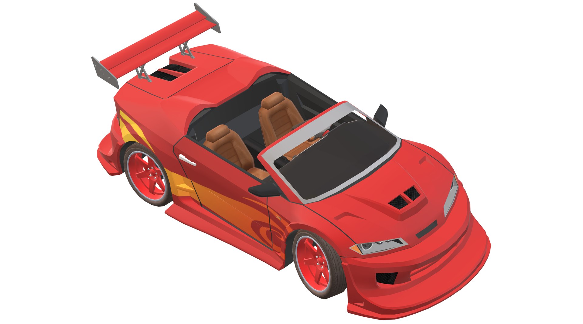3D Shift Tuner Red - TurboSquid 1486834