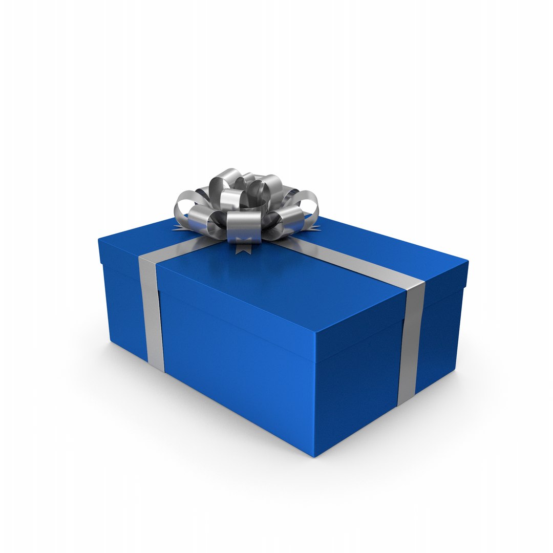 3D Gift Box Model - TurboSquid 1851327