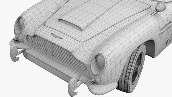 aston martin 3d model