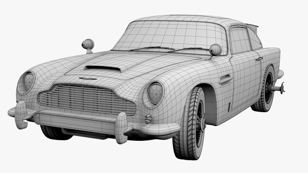 aston martin 3d model