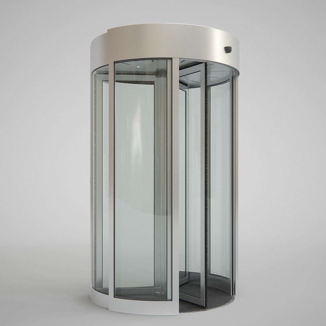 3d Model Revolving Door