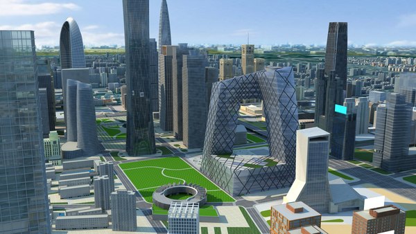 beijng CBD3Dモデル - TurboSquid 1646104