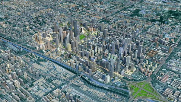 beijng CBD3Dモデル - TurboSquid 1646104