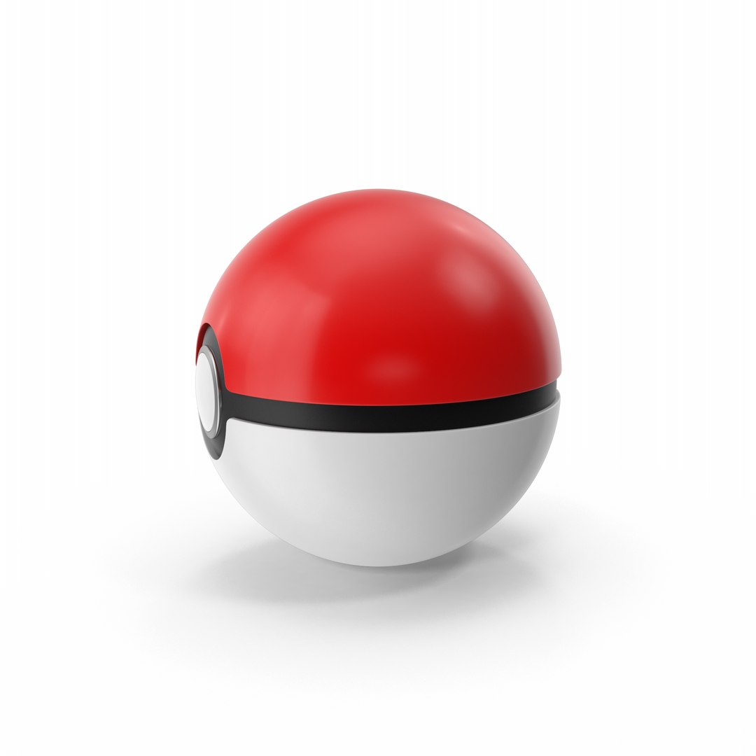 Open Pokeball Side View