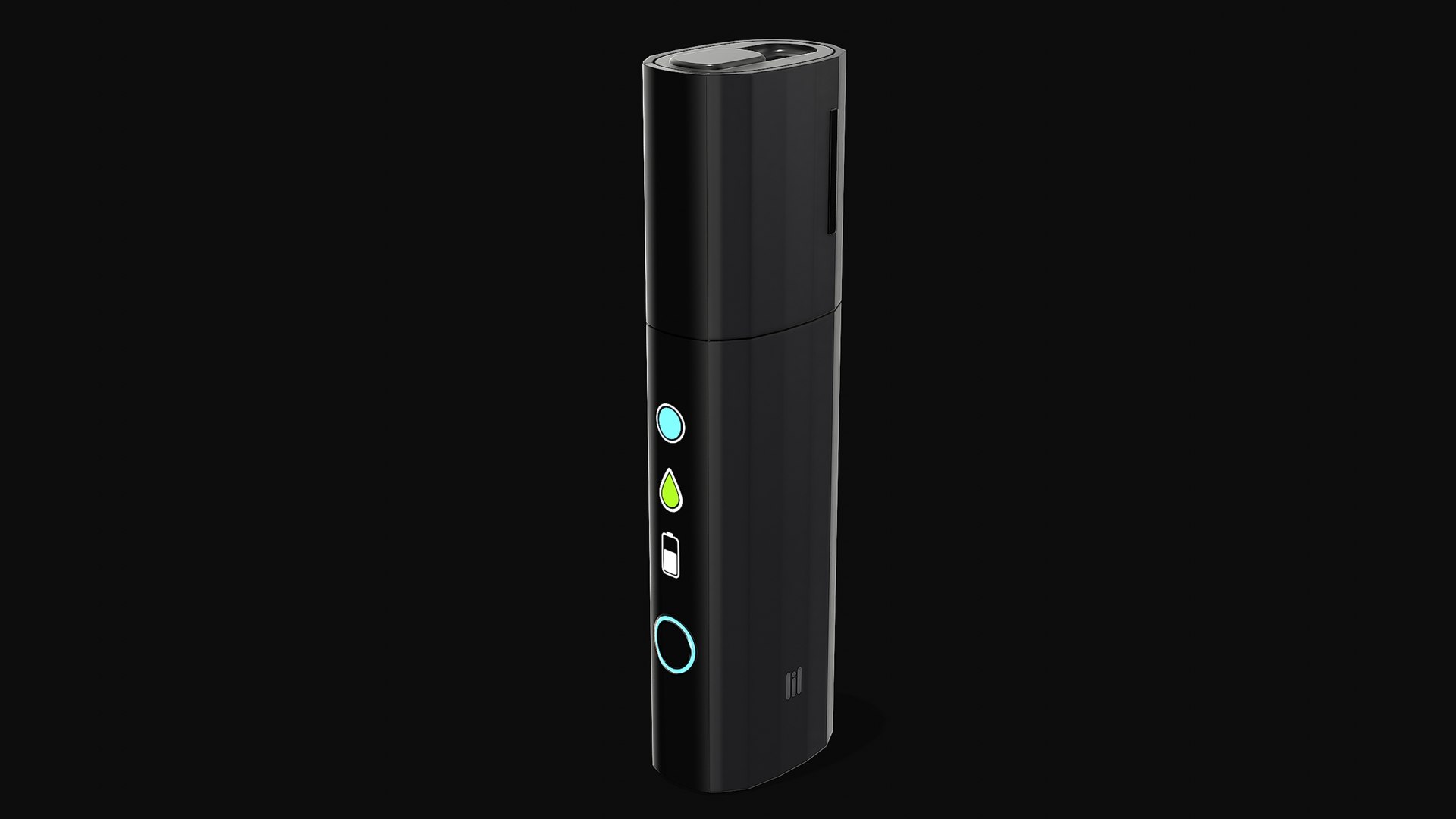 3D Iqos Lil HYBRID - Black - TurboSquid 2286254