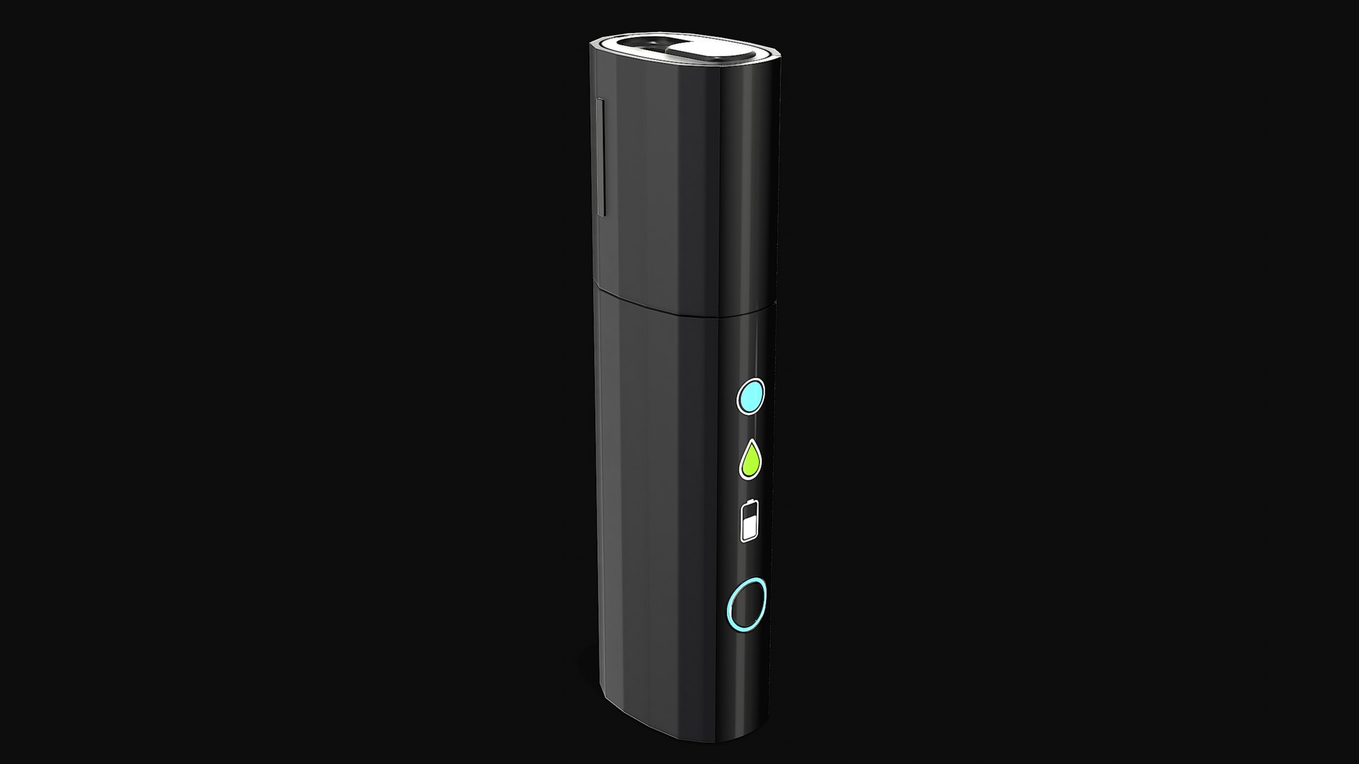 3D Iqos Lil HYBRID - Black - TurboSquid 2286254