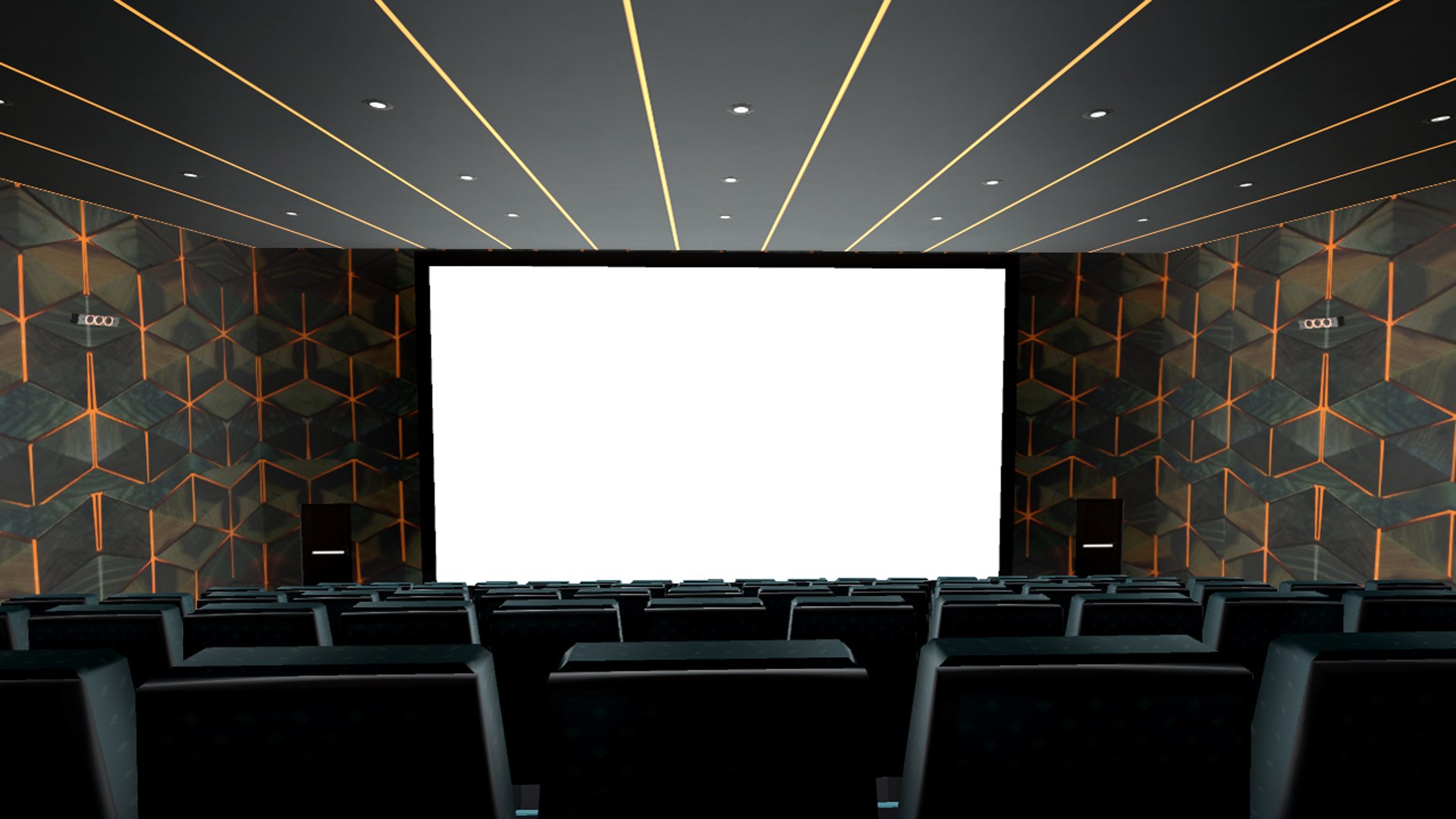 Modern Cinema Hall 07 3D Model - TurboSquid 2203439