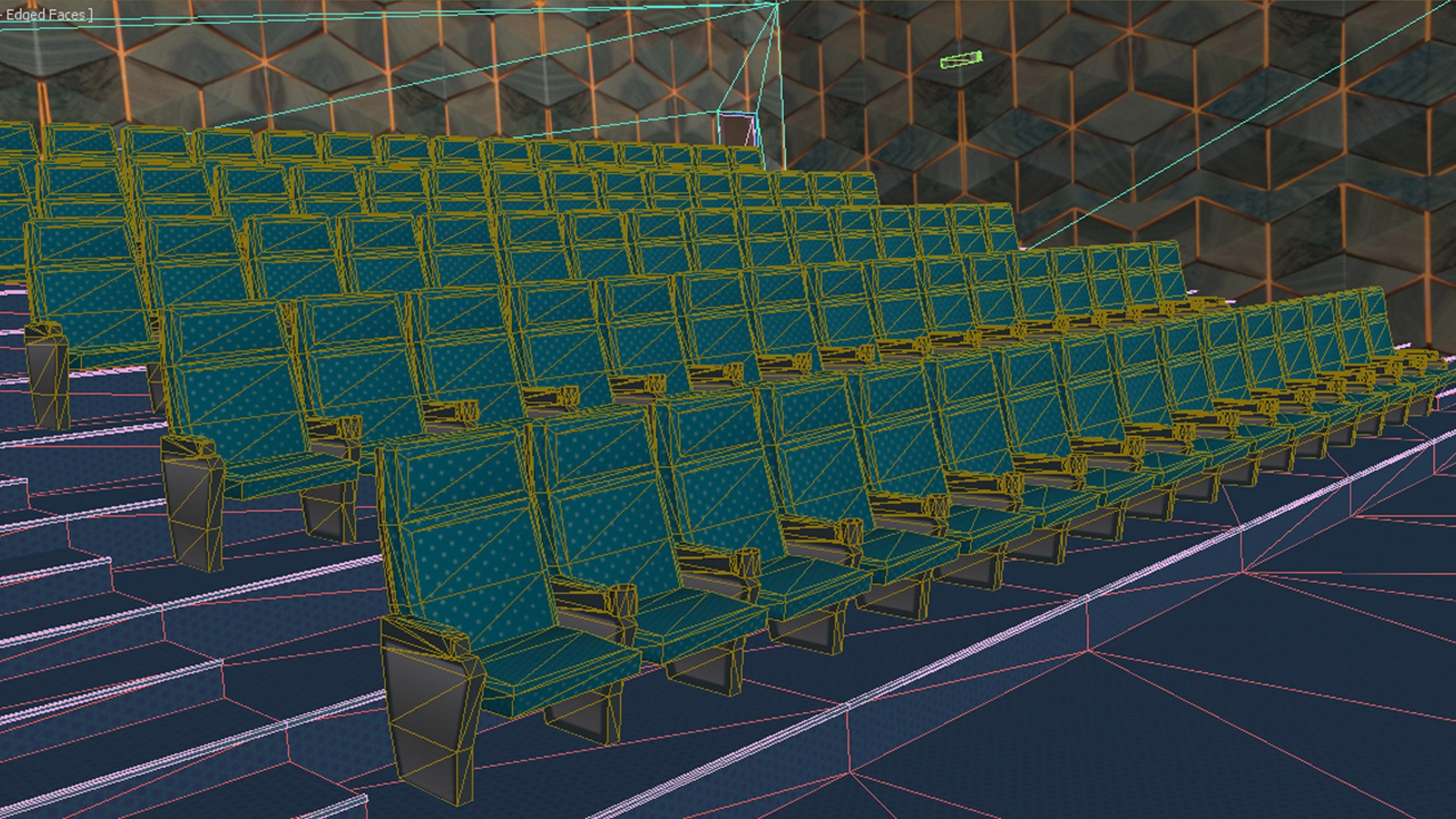 Modern Cinema Hall 07 3D Model - TurboSquid 2203439