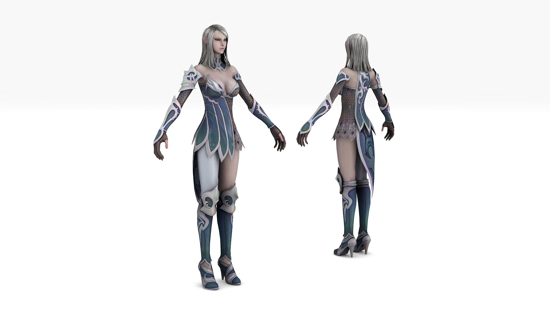 Elf Knight V10 3D Model - TurboSquid 1879080