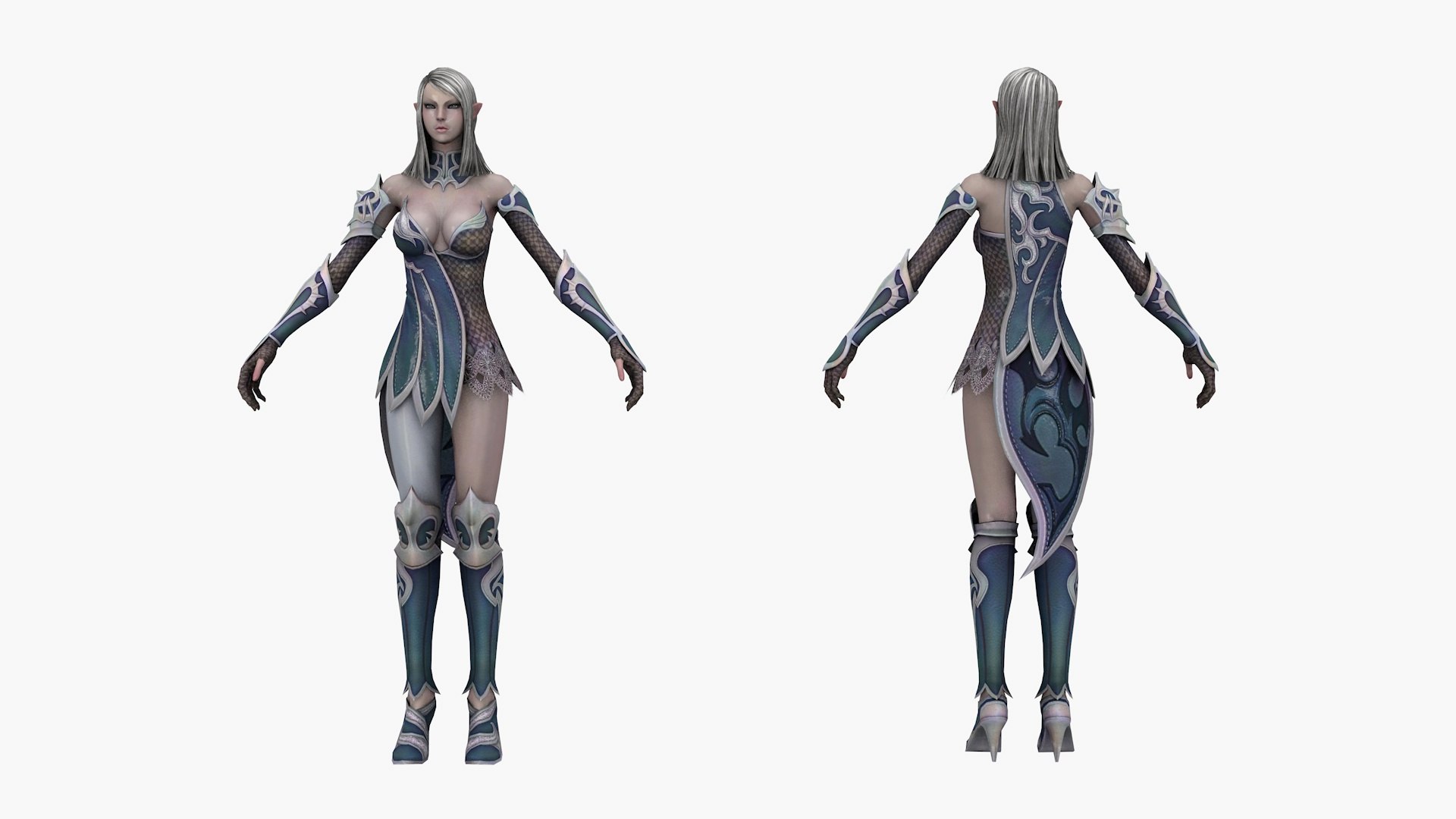 Elf Knight V10 3D Model - TurboSquid 1879080