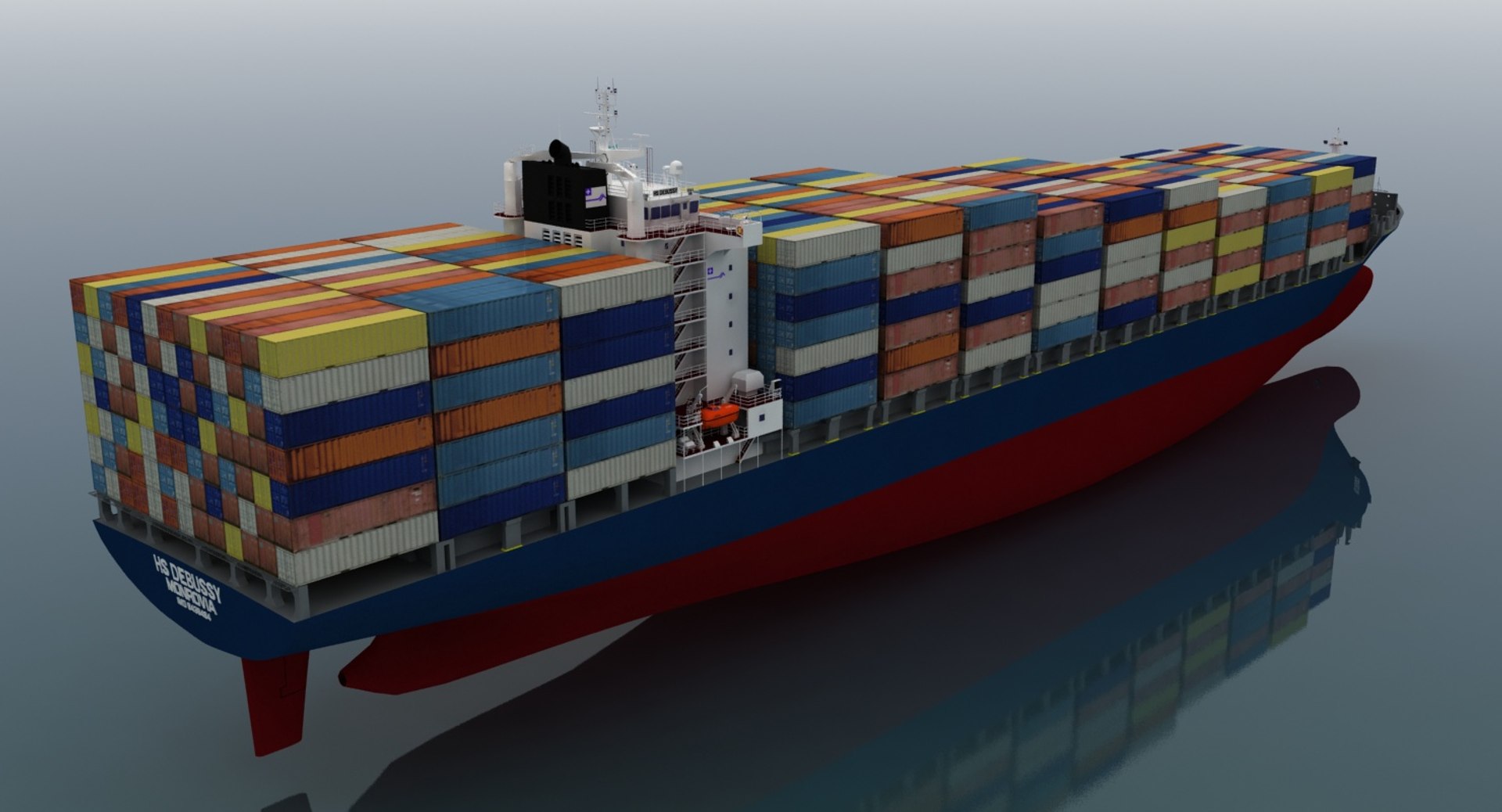 Max Container Ship Reduced Details