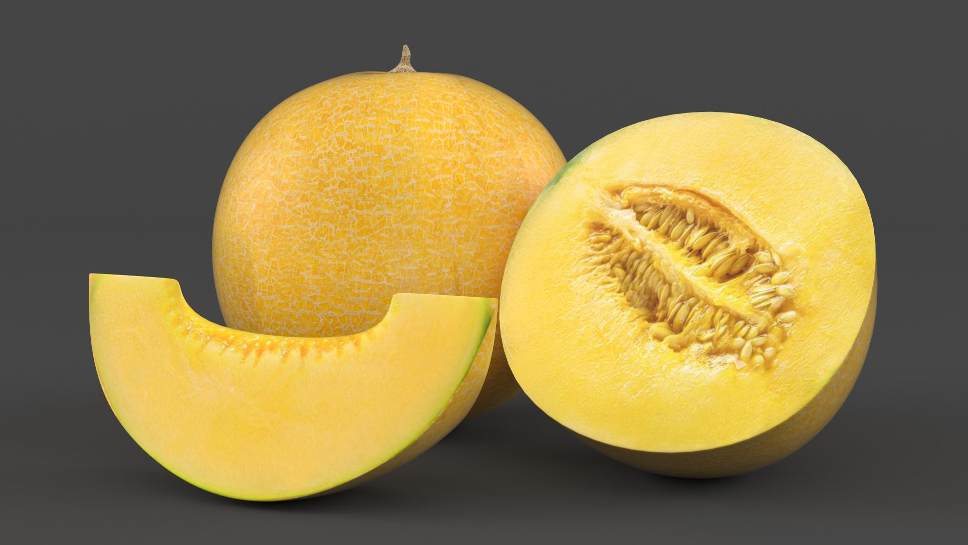 3D Melon - TurboSquid 1901025