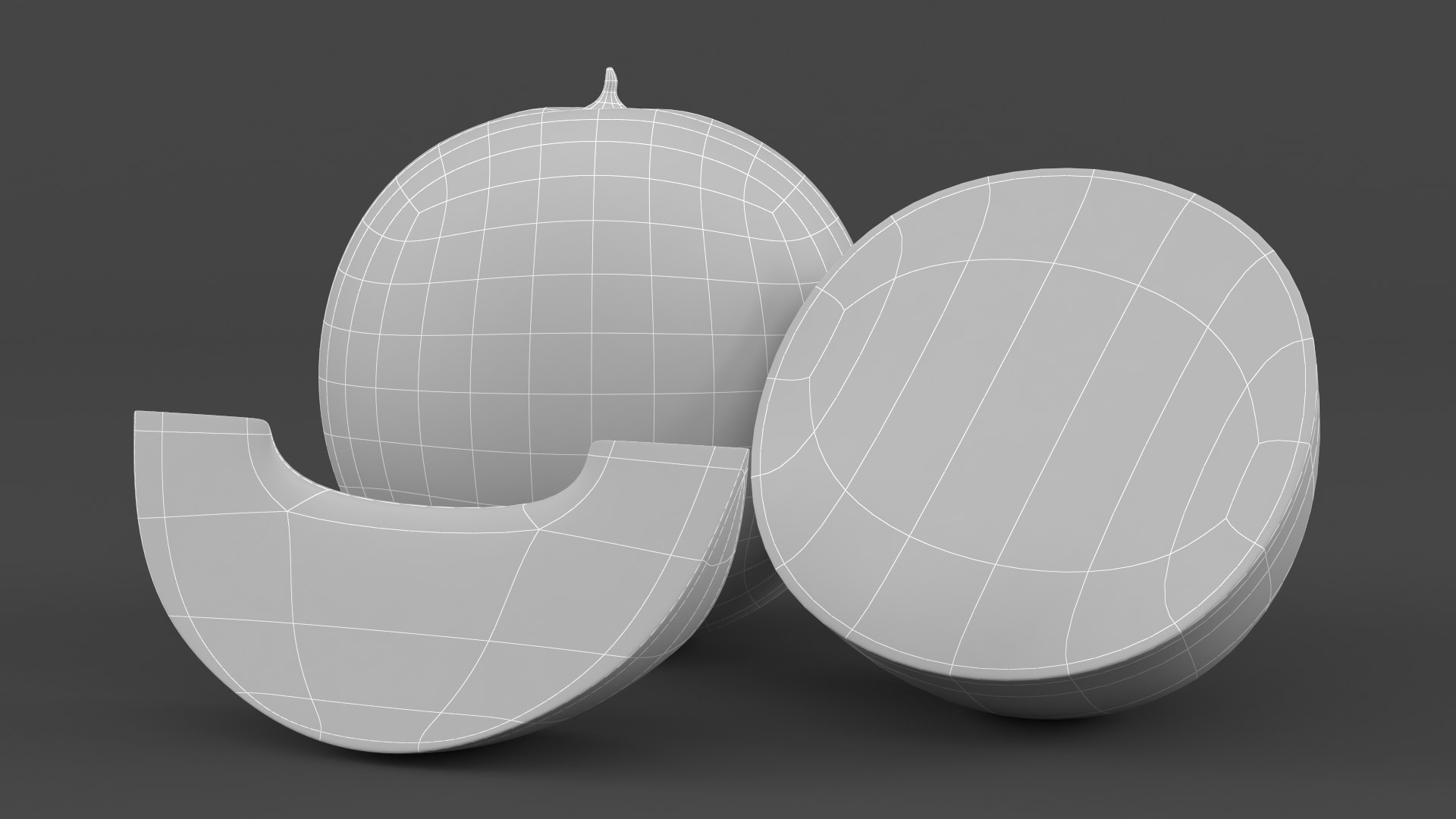 3D Melon - TurboSquid 1901025