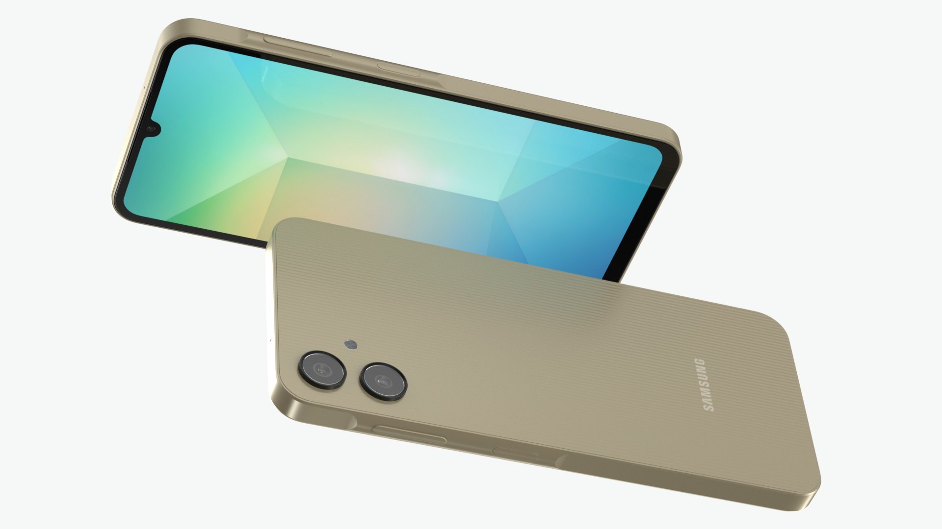 3D Samsung Galaxy A06 Gold Model - TurboSquid 2269933