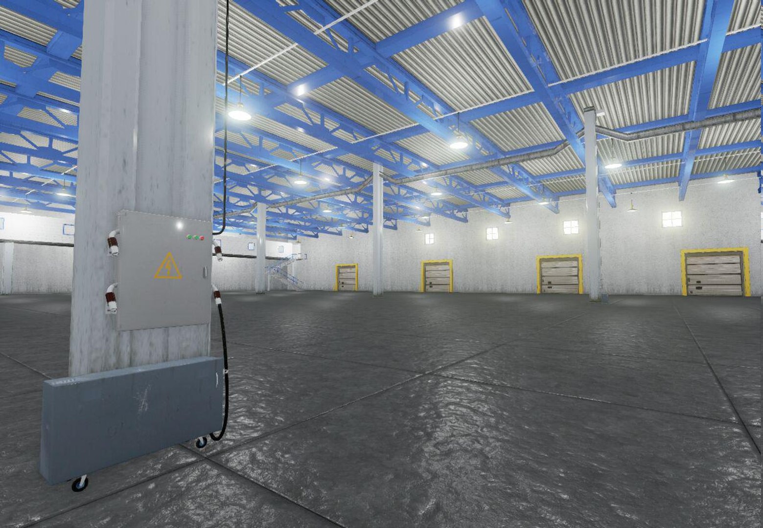 3d warehouse security camera