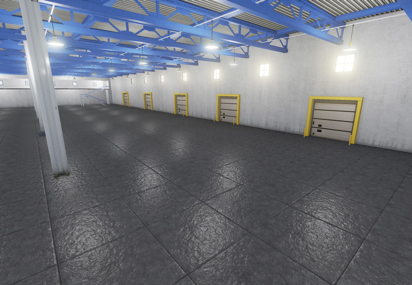 3d warehouse security camera