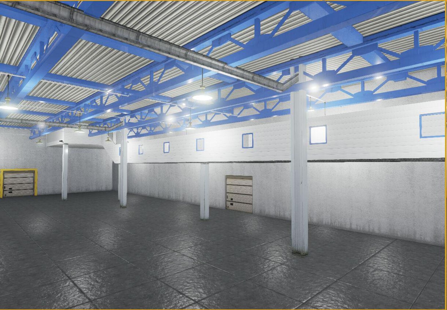 3d warehouse security camera