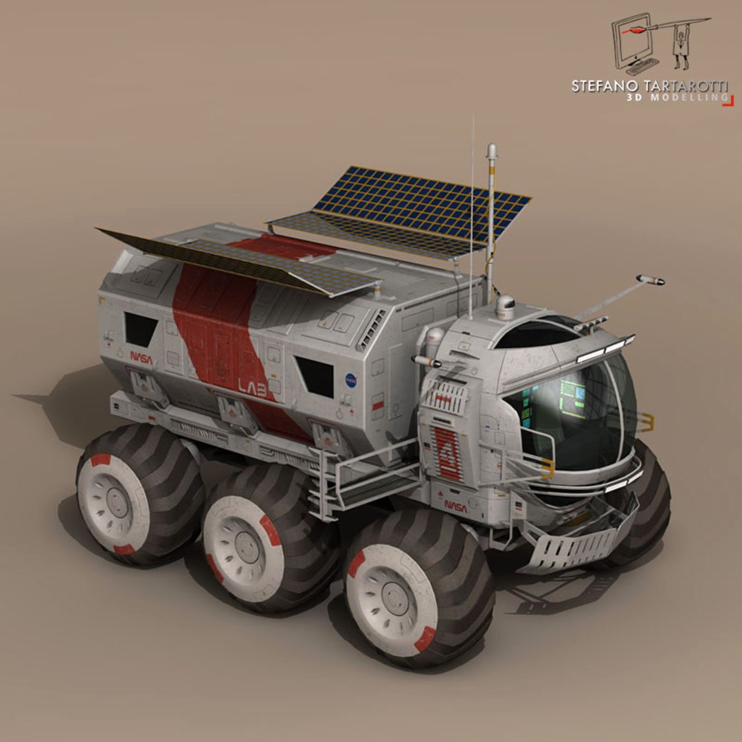 3d Lunar Vehicle Model
