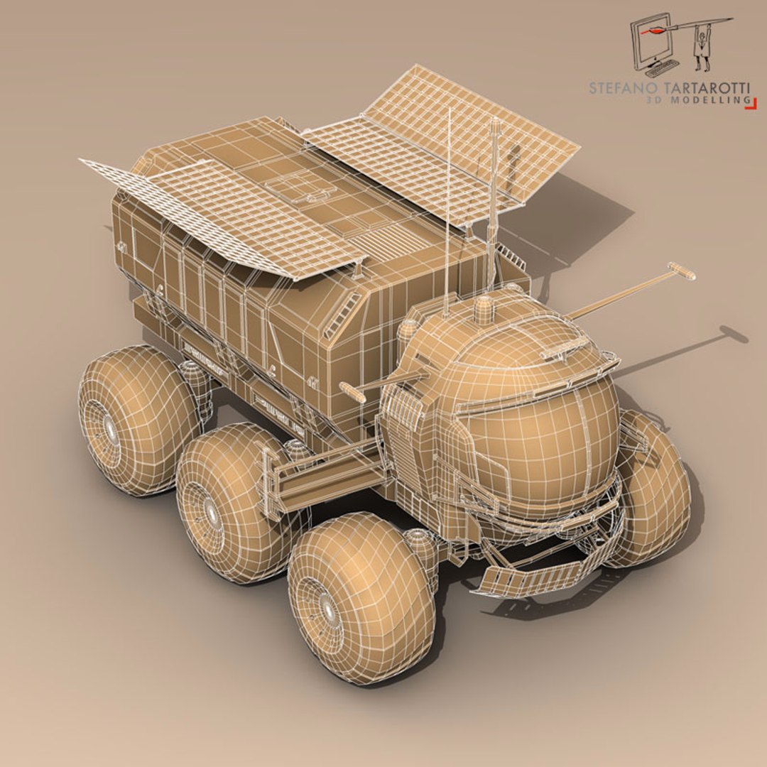 3d Lunar Vehicle Model