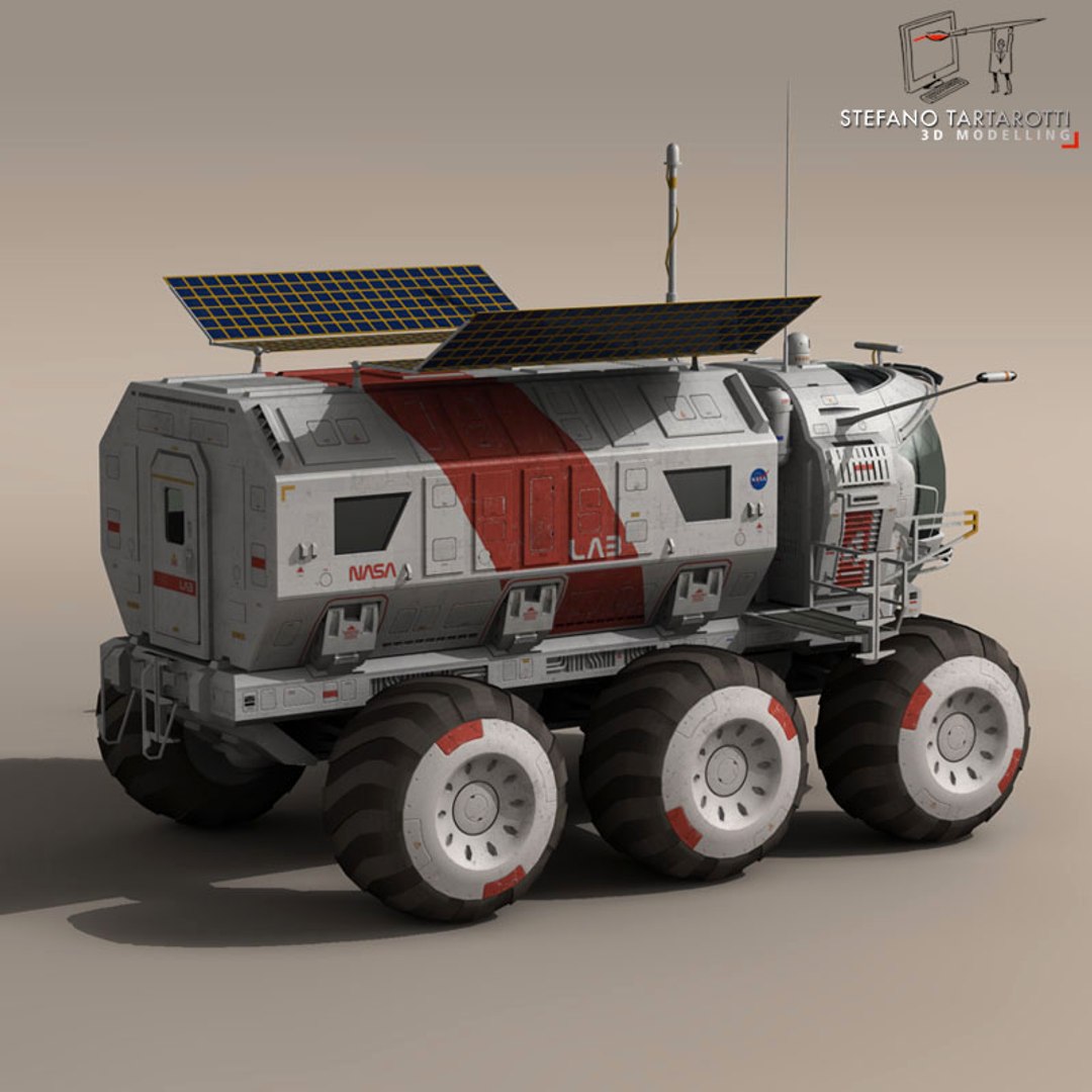 3d Lunar Vehicle Model