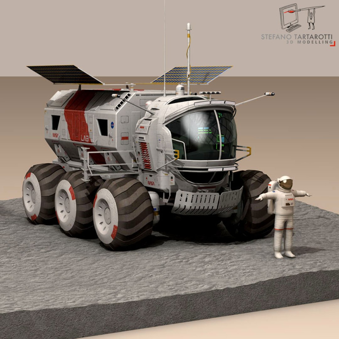 3d Lunar Vehicle Model