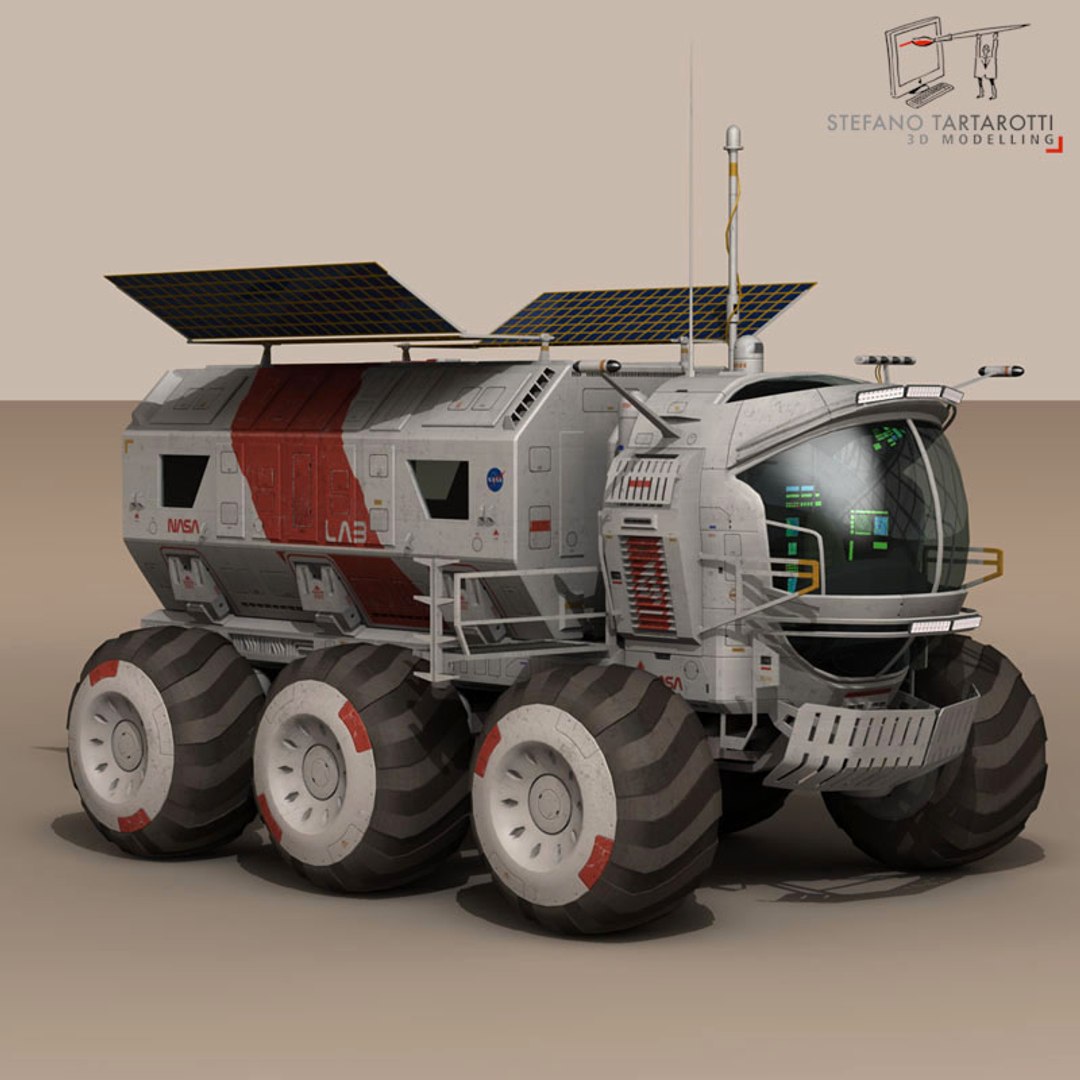 3d Lunar Vehicle Model