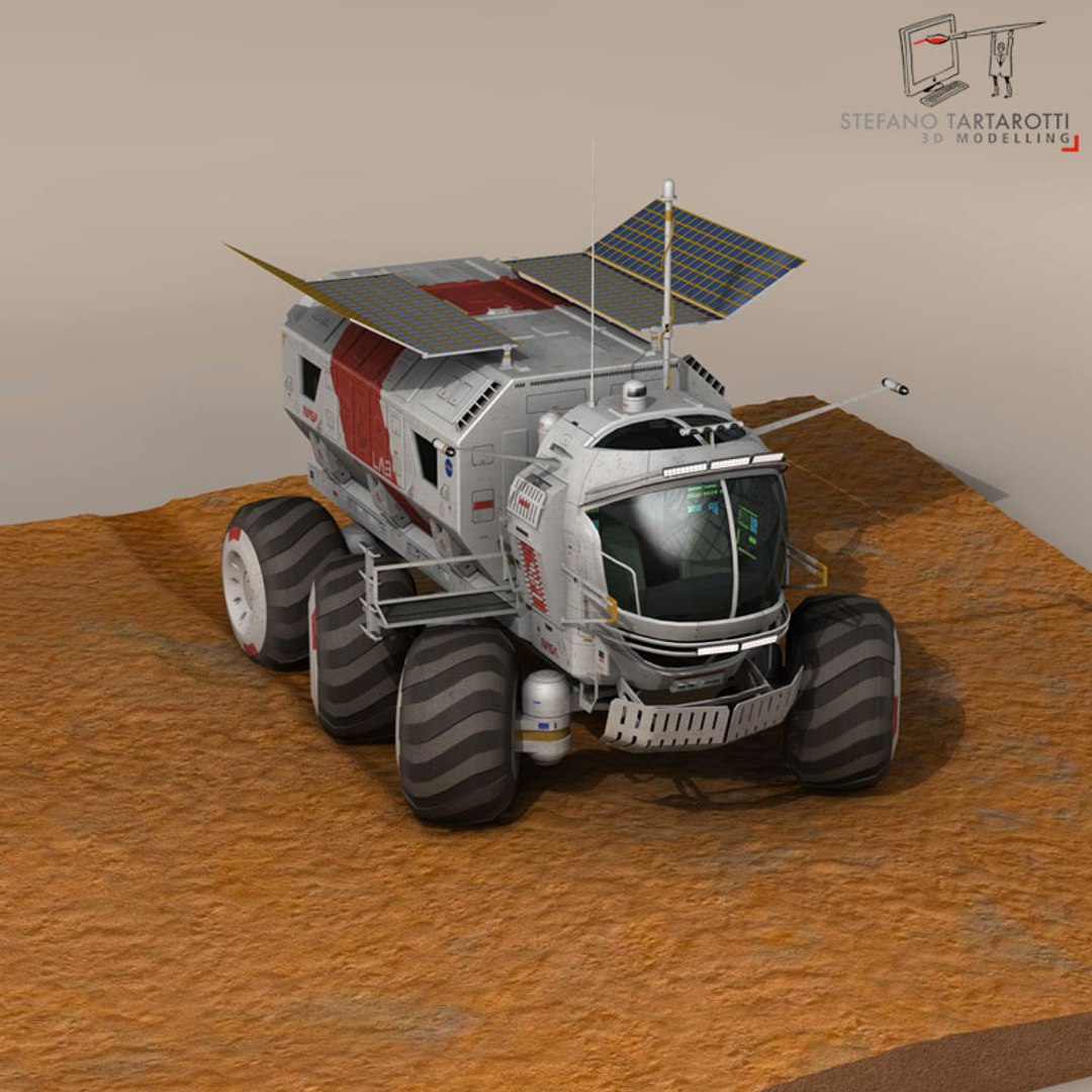 3d Lunar Vehicle Model